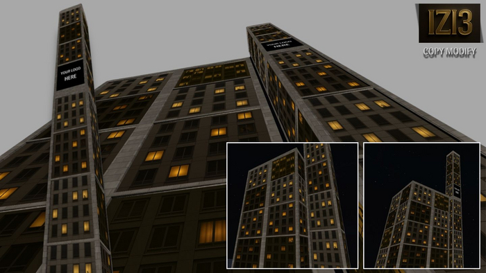 Second Life Marketplace - High & Large 2 set Building - Copy & Modify